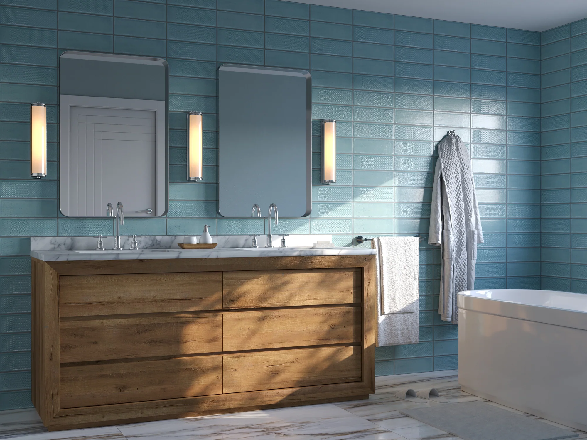 How to Lay Bathroom Tiles – Mission Stone & Tile