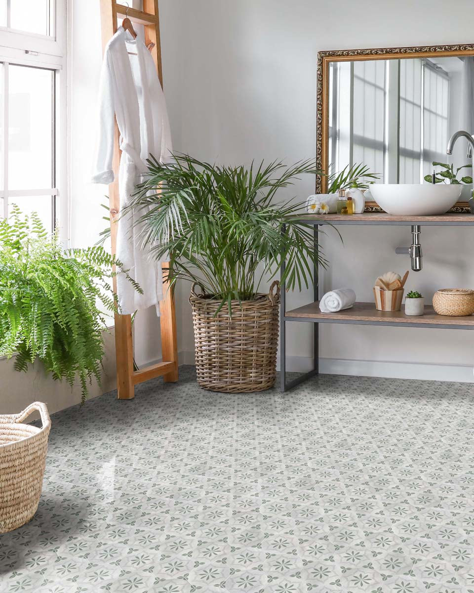 Marco Emerald Deco Hexagon Porcelain Tile - Mission Stone & Tile