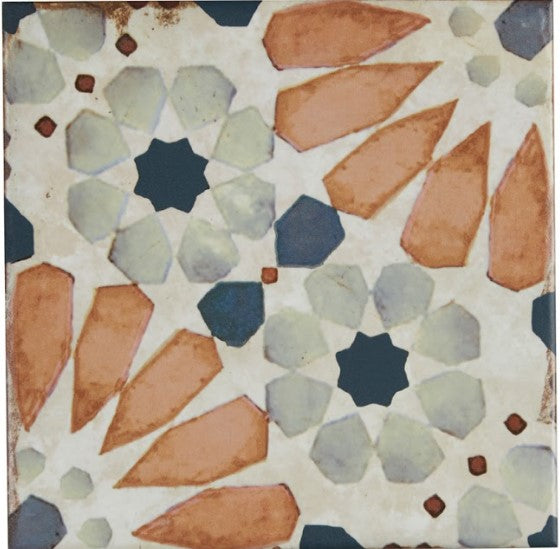 Kaleidoscope Distressed Brick Ceramic Wall and Porcelain Floor Tile ...