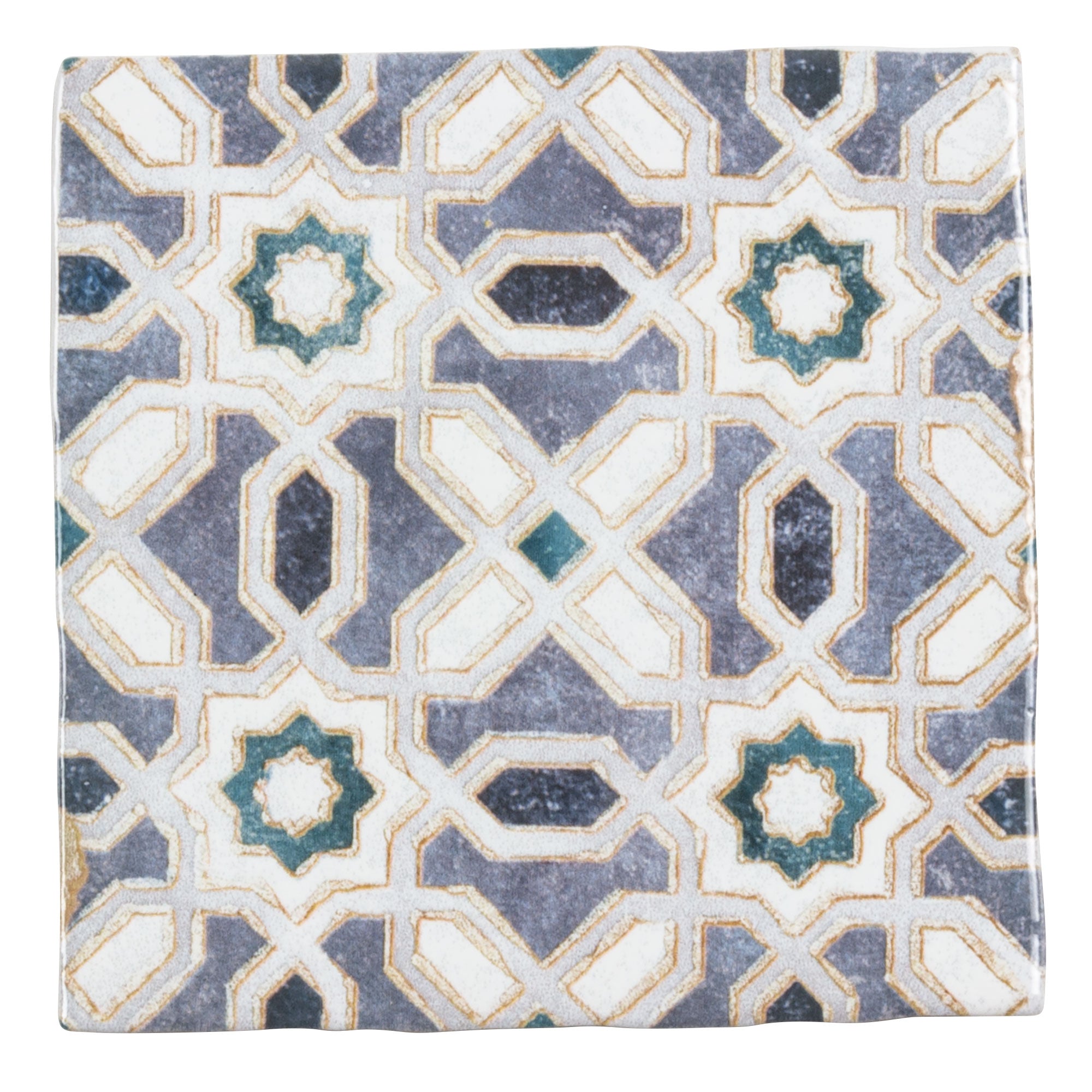 Encanto - Oceano Mix Azure 4 x 4 - Mission Stone & Tile