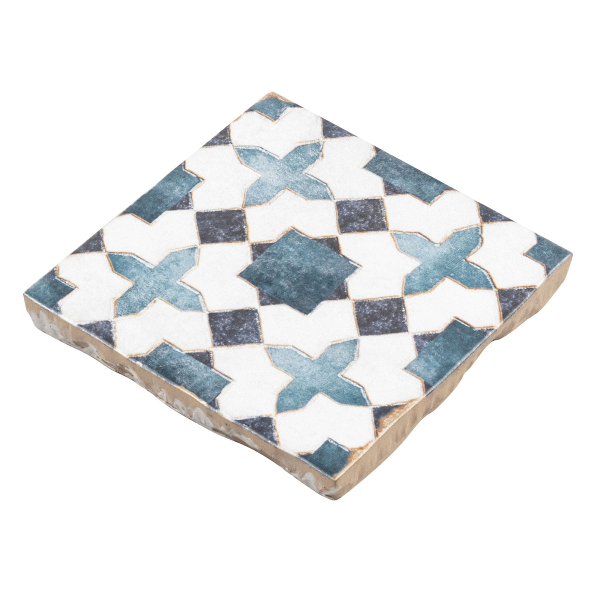 Encanto - Oceano Mix Azure 4 x 4 - Mission Stone & Tile