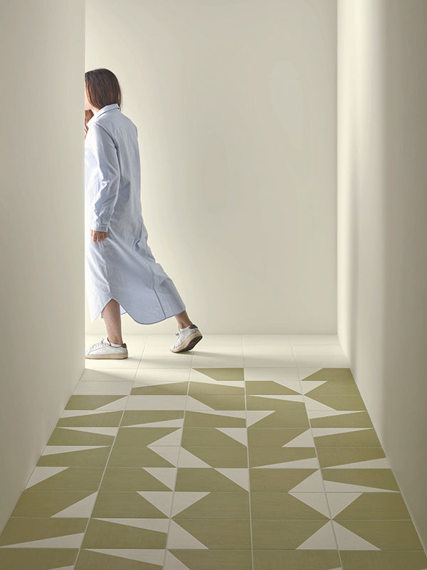 Mutina | Puzzle | Powder | 10 X 10 Contemporary TIle - Mission Stone & Tile